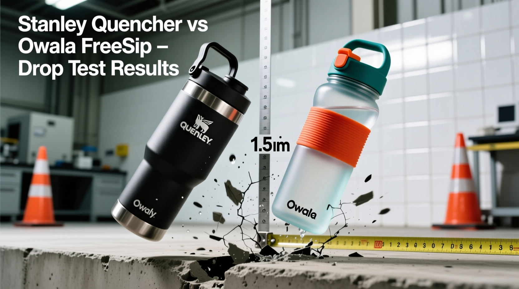 Stanley Quencher Vs Owala Freesip Which Bottle Actually Survives A Drop ...