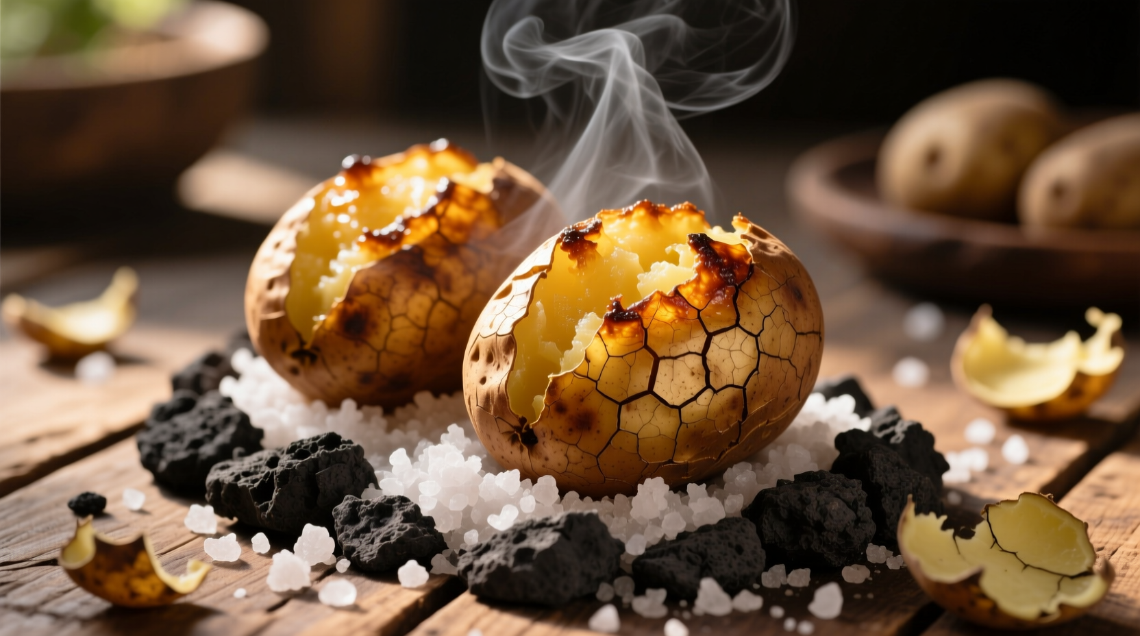 Salted Baked Potato: Crispy Skin Guide