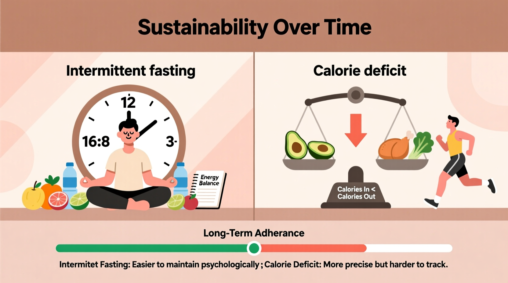 Intermittent Fasting Vs Calorie Deficit Which Is Sustainable For Long Term