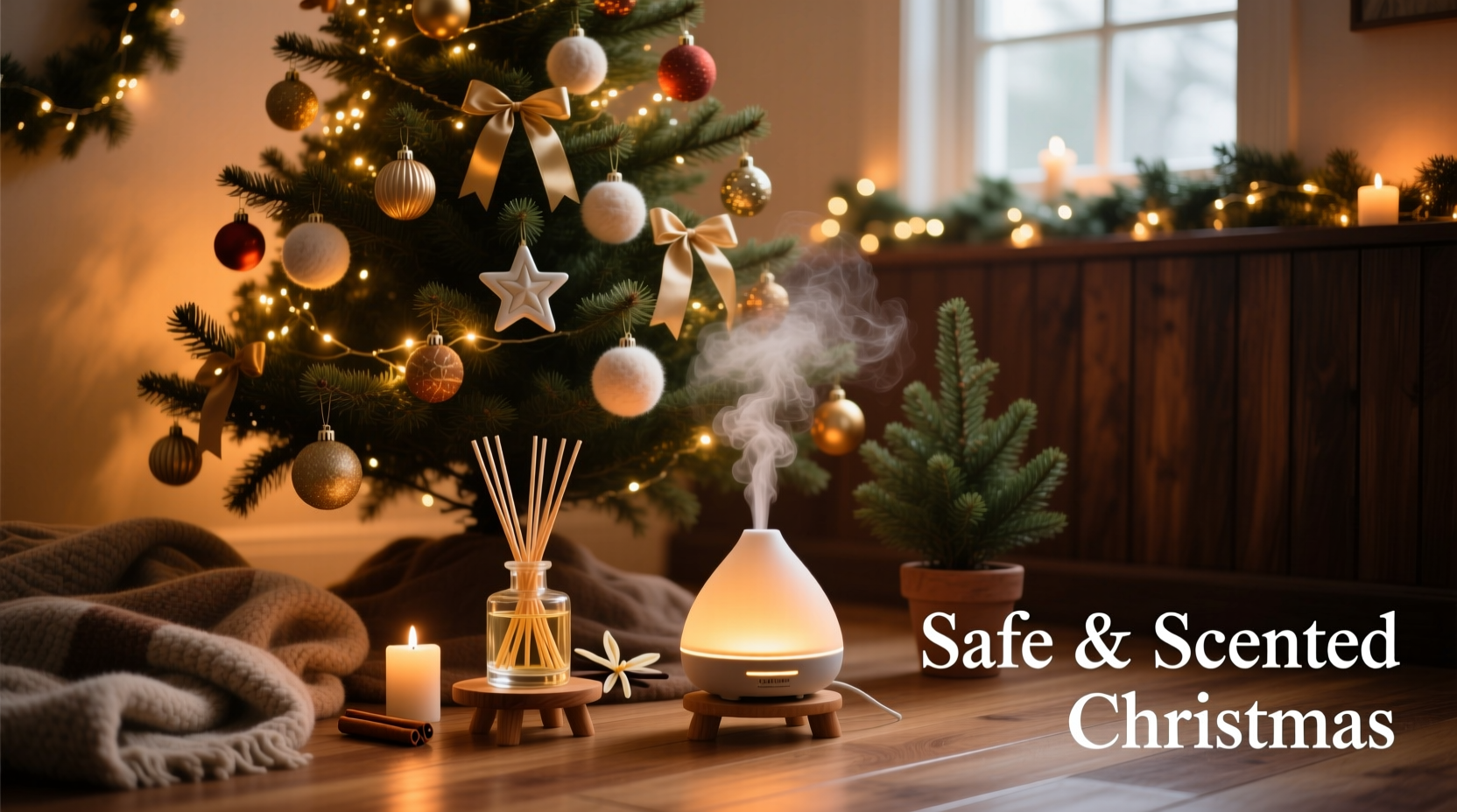 Essential Oils To Diffuse While Decorating The Christmas Tree Safely