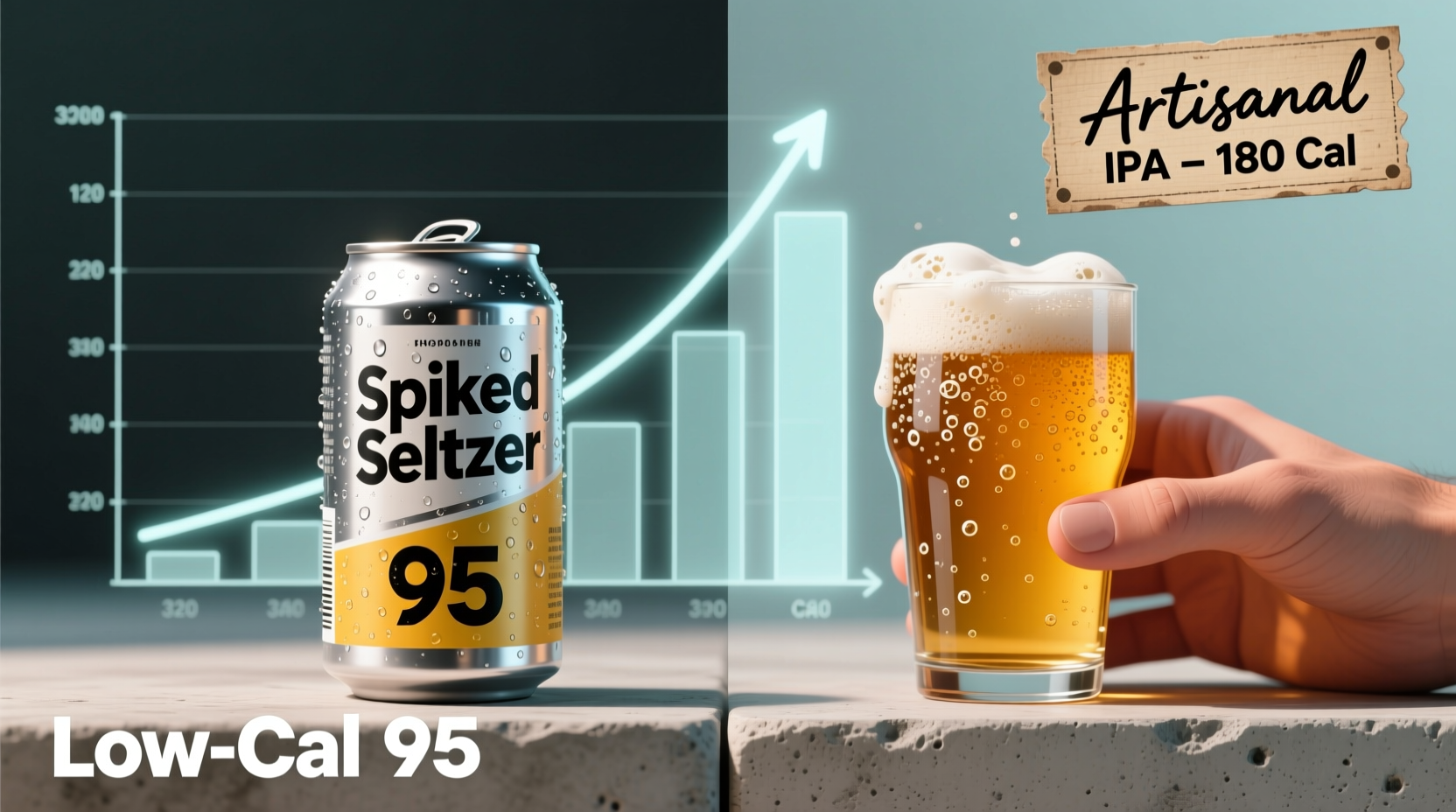 Spiked Seltzer Vs Craft Beer Which Is Winning The Low-calorie Alcohol War