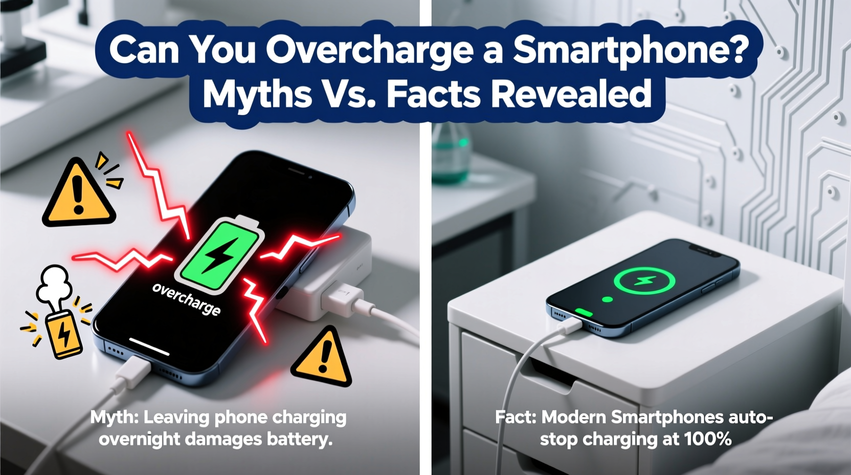 Can You Overcharge A Modern Smartphone Battery Myths Vs Facts Revealed