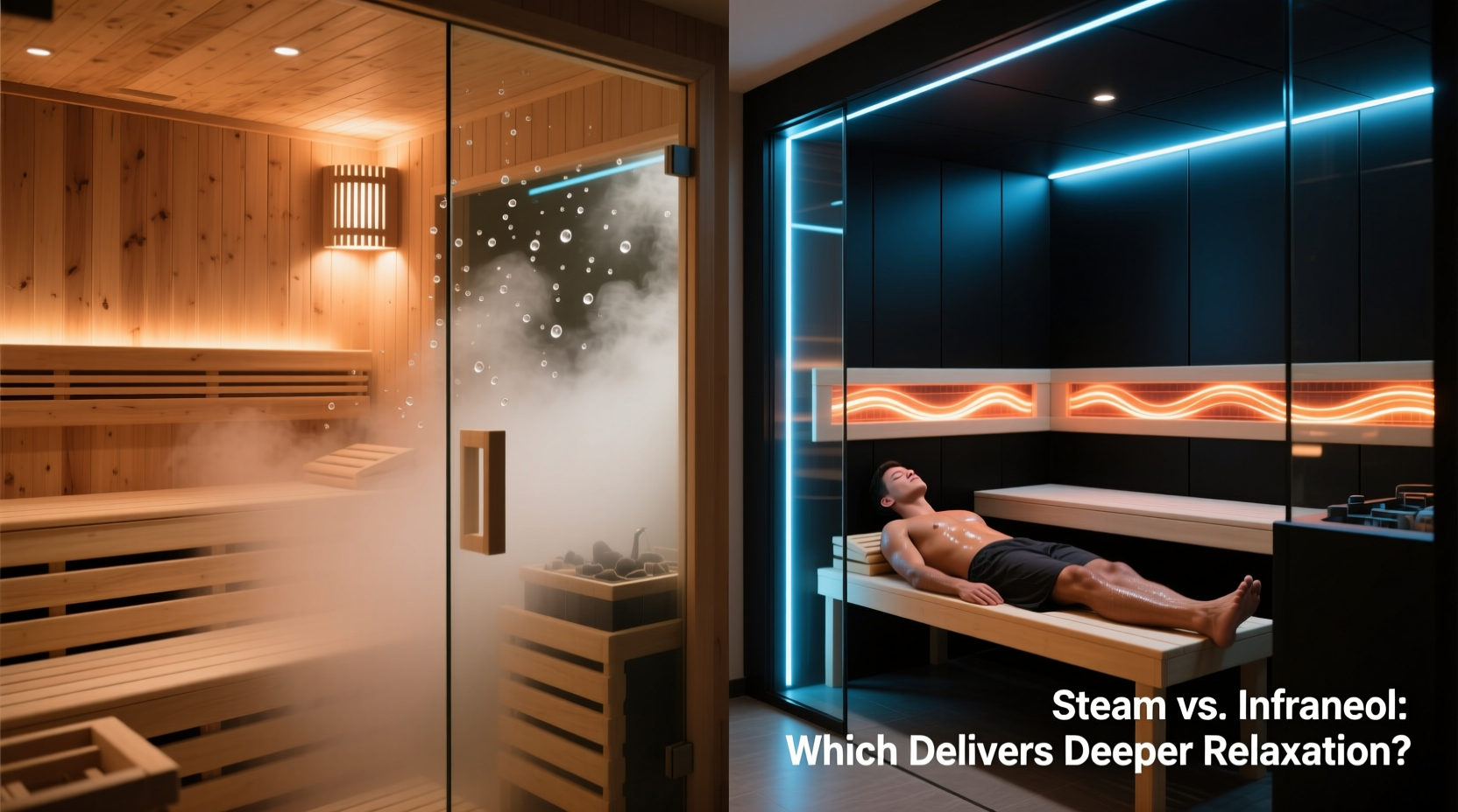 Steam Rooms Vs Infrared Saunas Which Delivers Deeper Relaxation Benefits