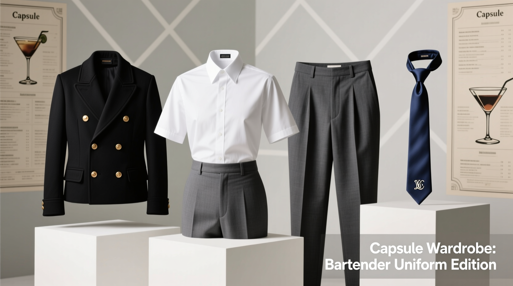How To Build A Capsule Wardrobe Around Bartender Uniforms