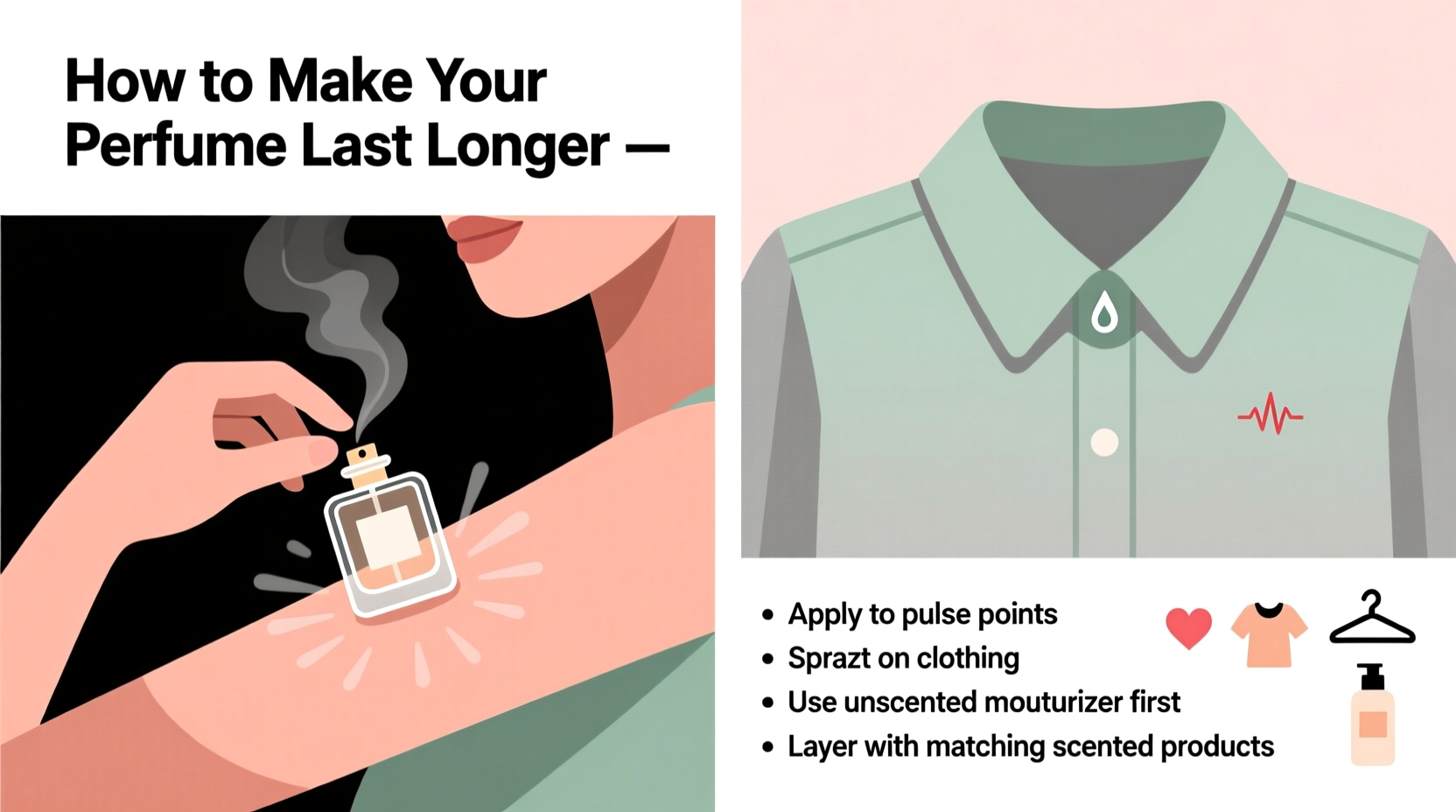How To Make Your Perfume Last Longer On Clothes And Skin With Simple ...