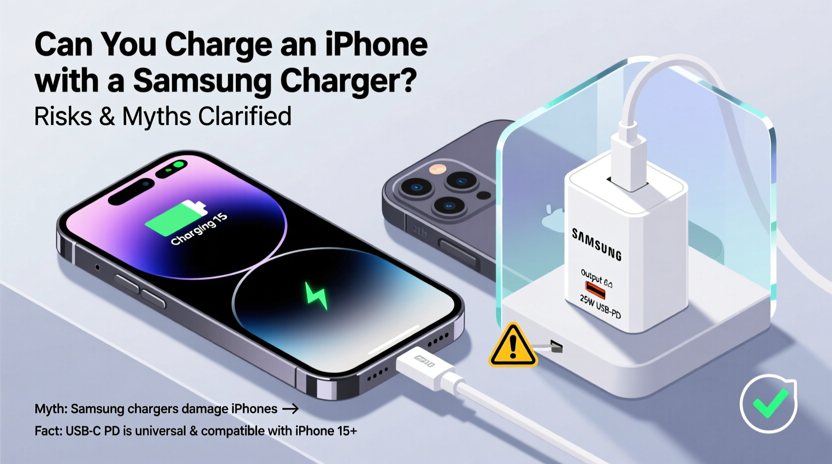 Can You Charge An IPhone With A Samsung Charger Risks And Myths Clarified