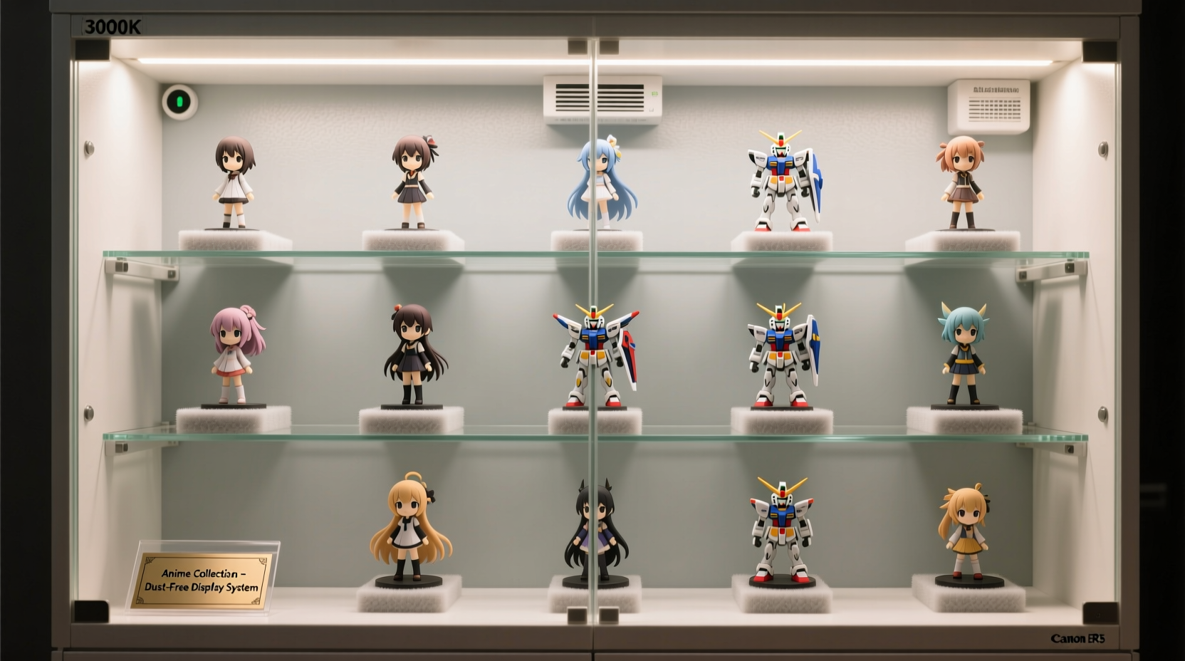 How To Organize Anime Figurines Without Dust Buildup And Display Them ...