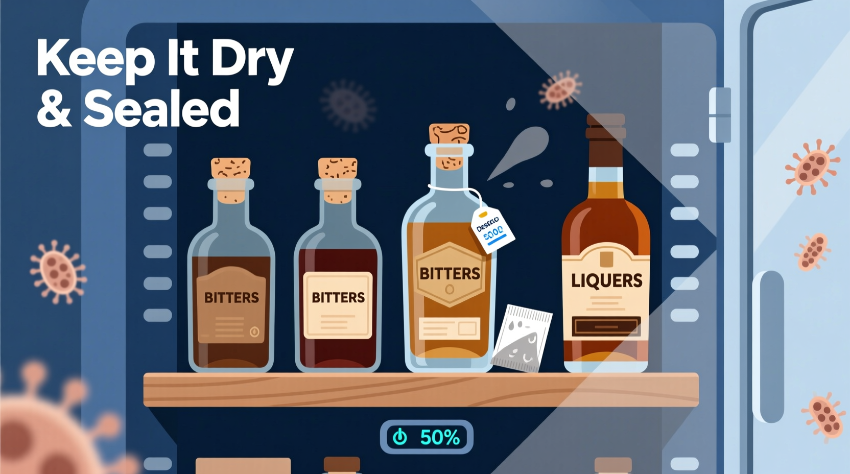 How To Store Bitters And Liqueurs In Humid Climates Without Mold Or ...