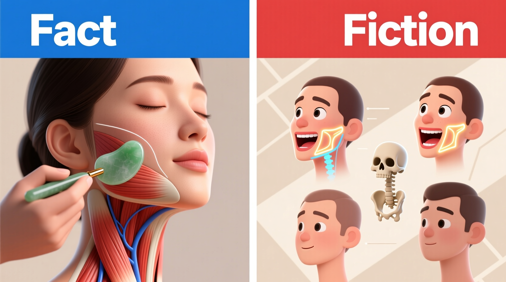 Gua Sha Benefits For Jawline Definition Fact Vs Fiction