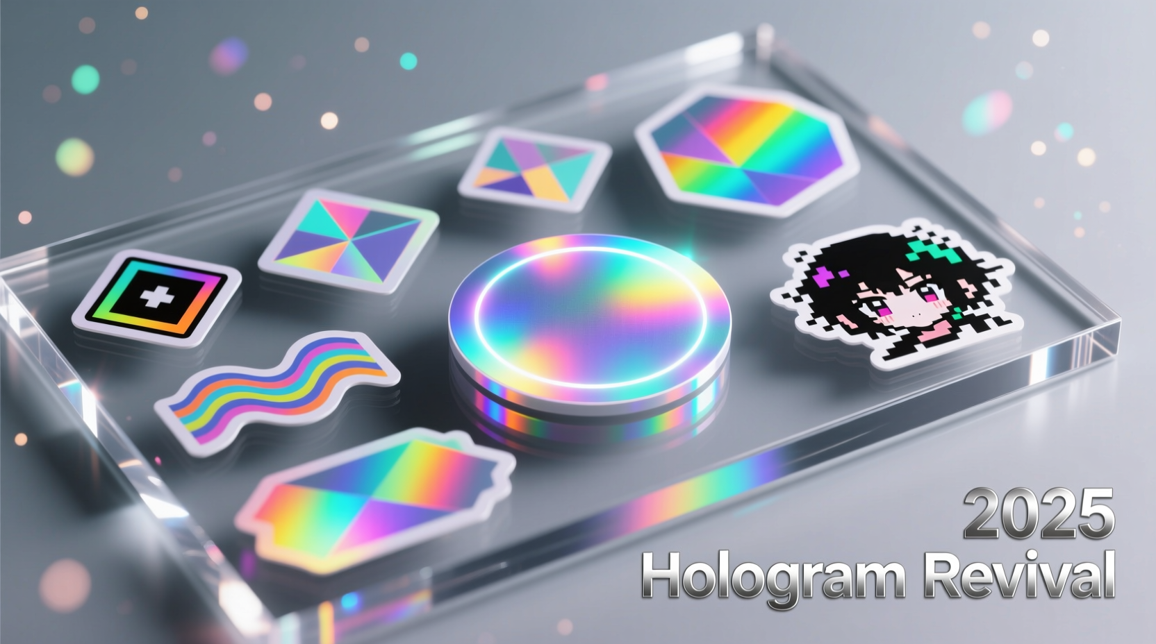 Are Holographic Stickers Making A Comeback In 2025