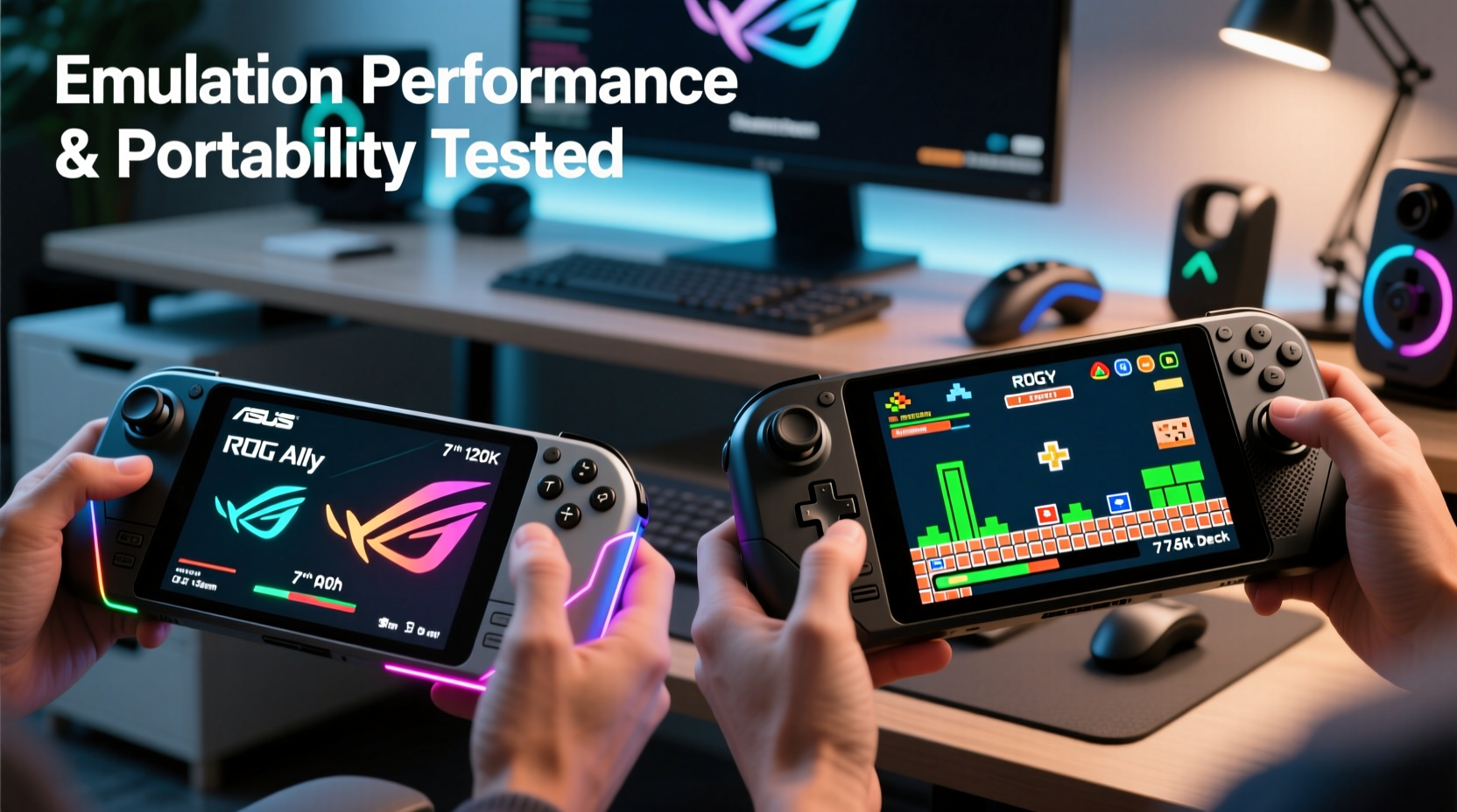Asus Rog Ally Vs Steam Deck For Emulation Performance And Portability ...