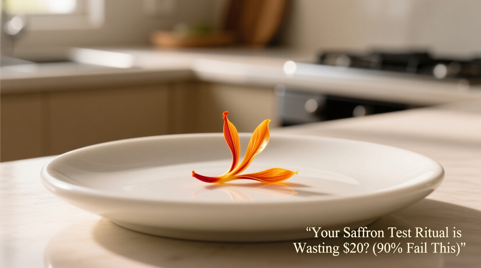 Your Saffron Test Ritual is Wasting $20? (90% Fail This)