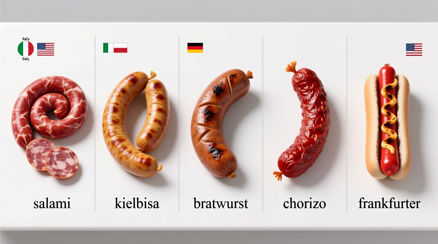 Common Varieties Of Sausage Explained