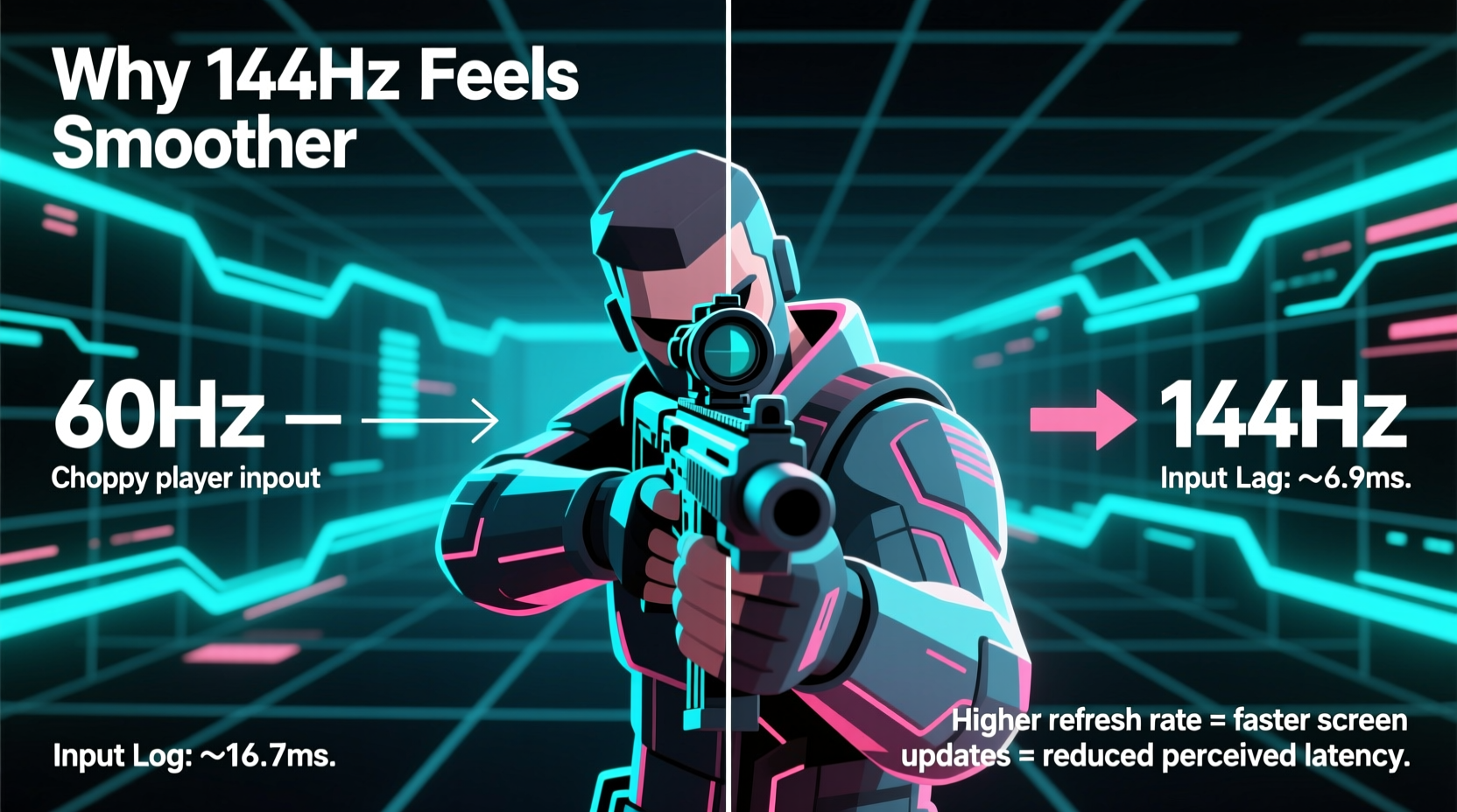 Why Do Fps Games Feel Smoother On 144hz Monitors Explained
