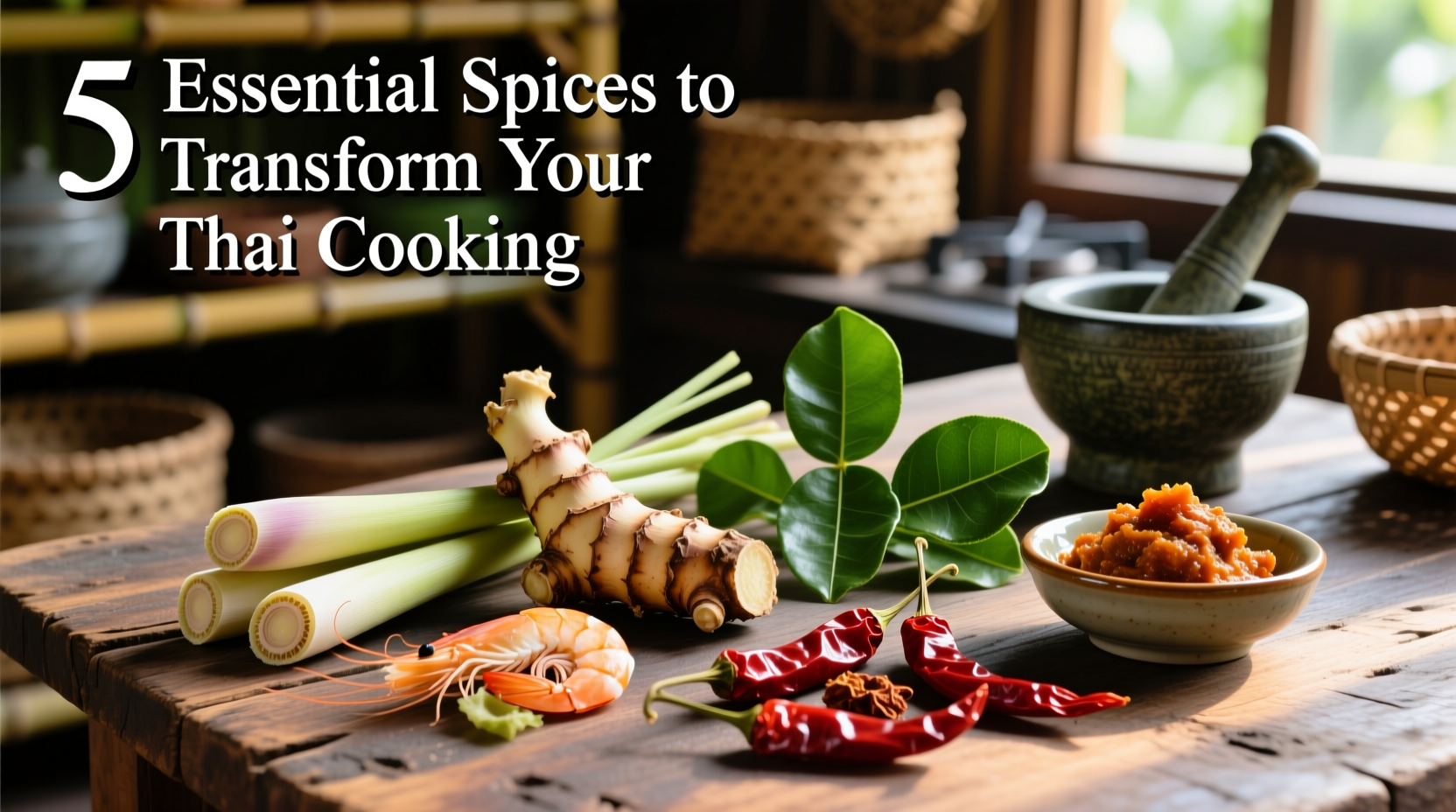 5 Essential Spices To Transform Your Thai Cooking