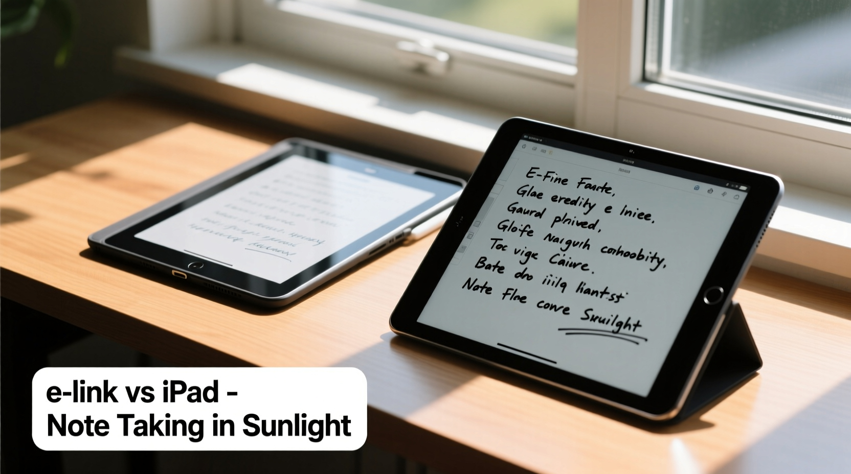 E Ink Tablet Vs Ipad Which Is Best For Note Taking In Bright Sunlight