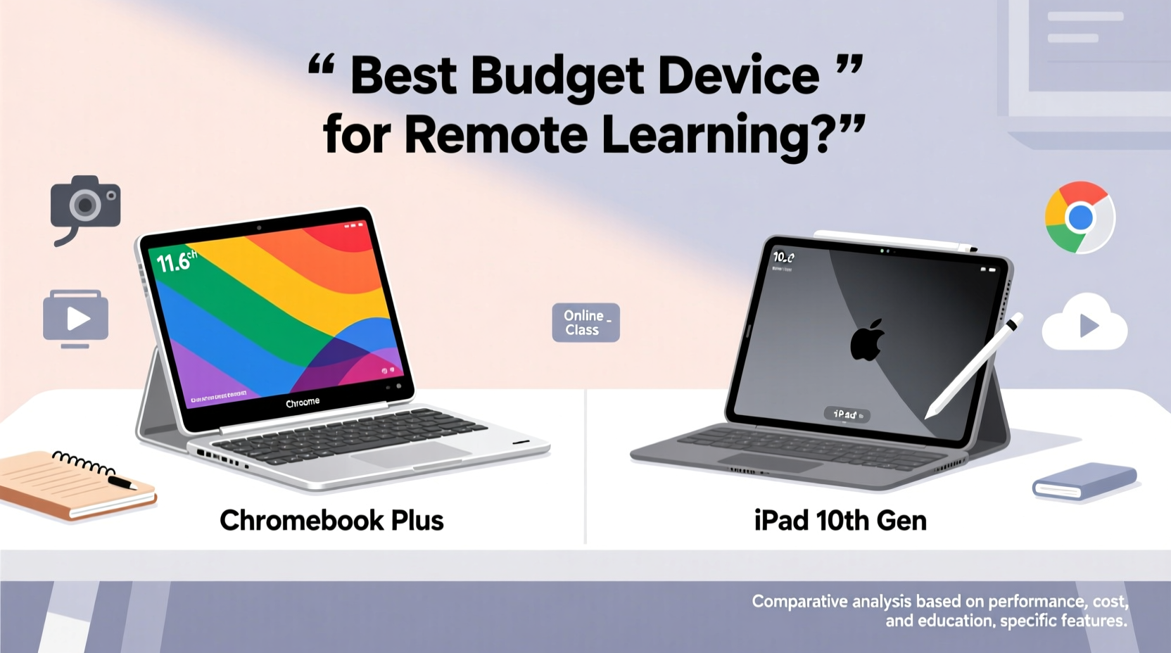 Chromebook Plus Vs Ipad 10th Gen Best Budget Device For Remote Learning