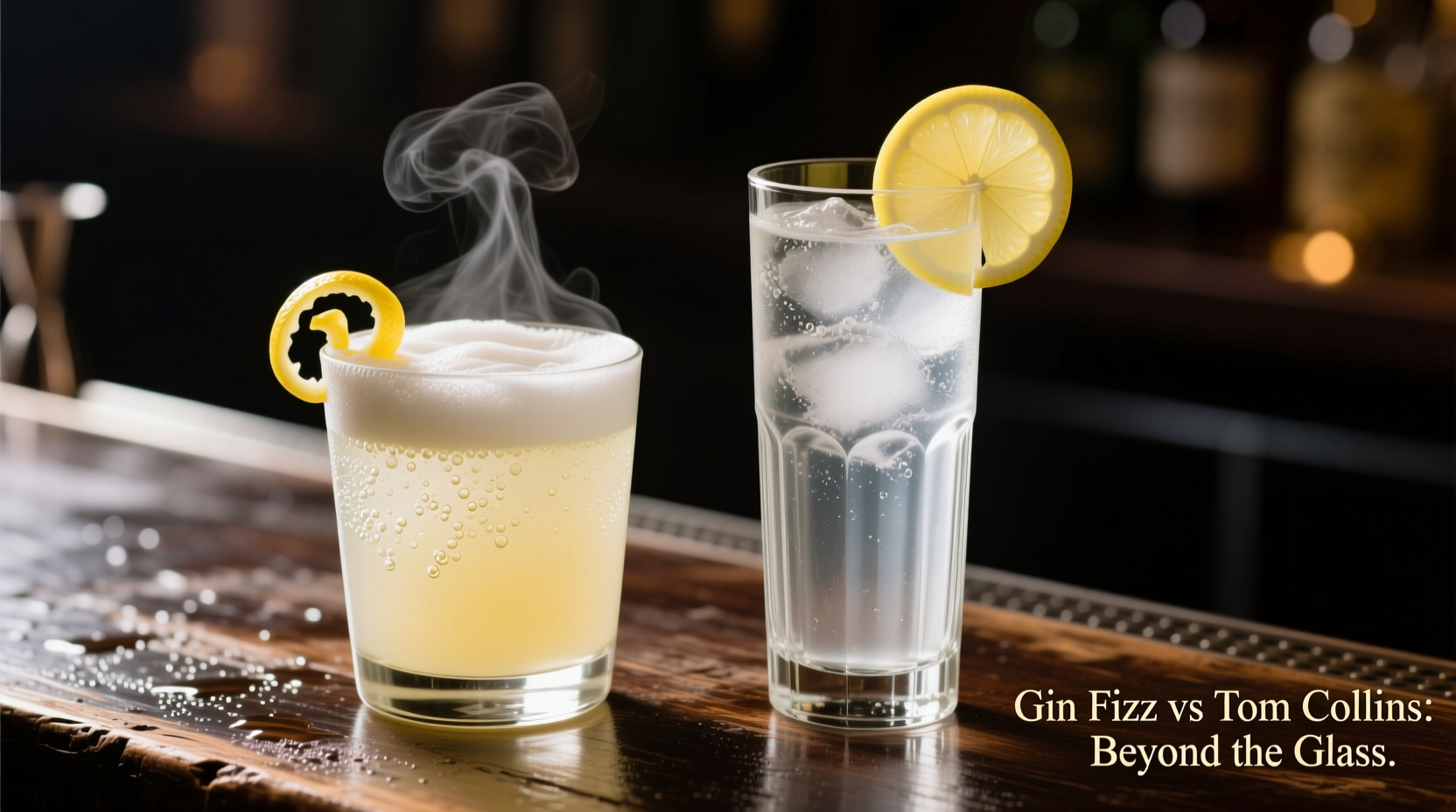 Gin Fizz Vs Tom Collins What’s The Real Difference Beyond The Glass