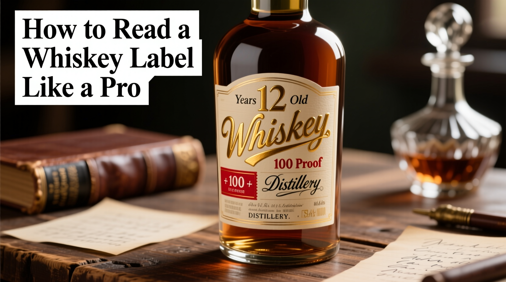 How To Read A Whiskey Label Like A Pro Understanding Age And Proof