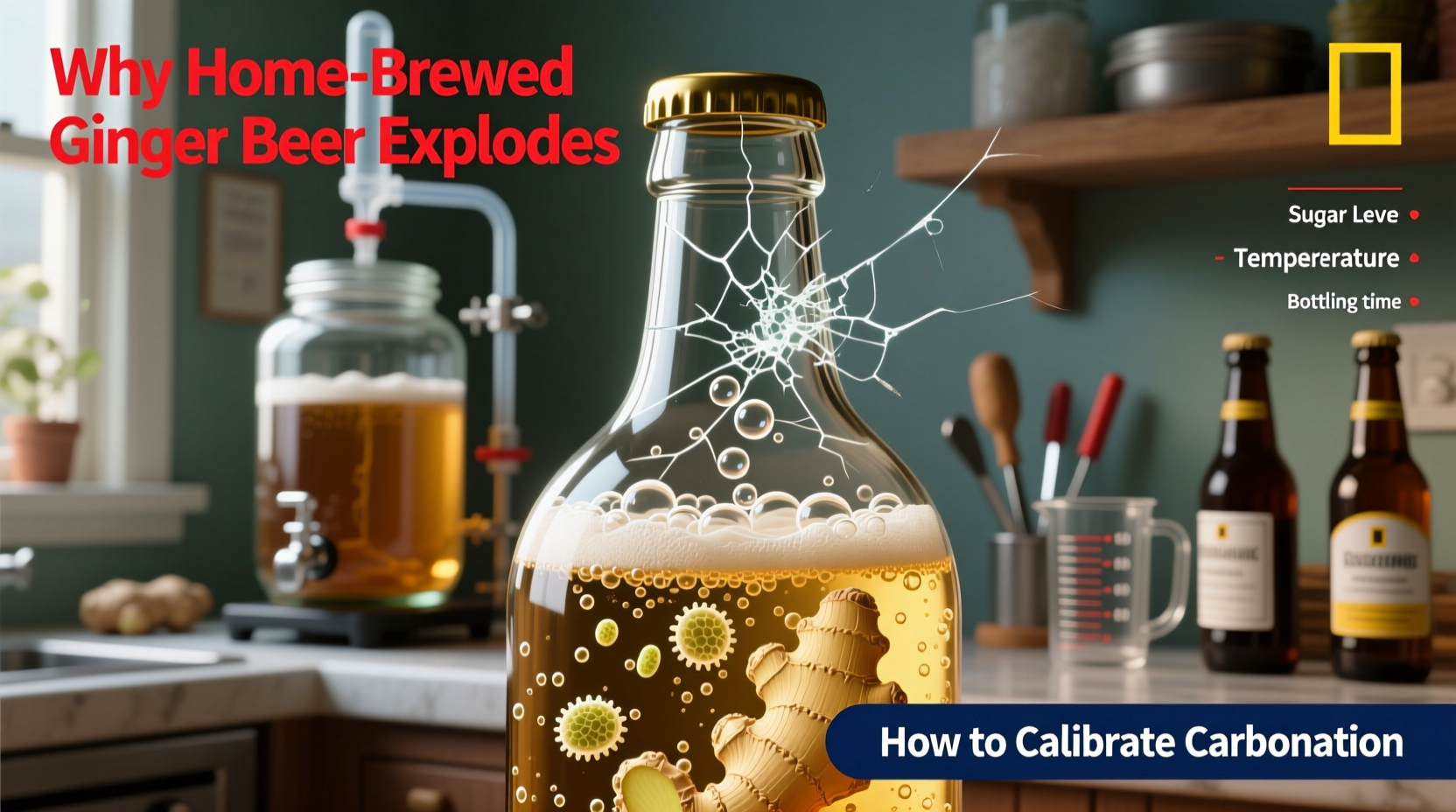 Why Does My Home-brewed Ginger Beer Explode Bottles And How To ...