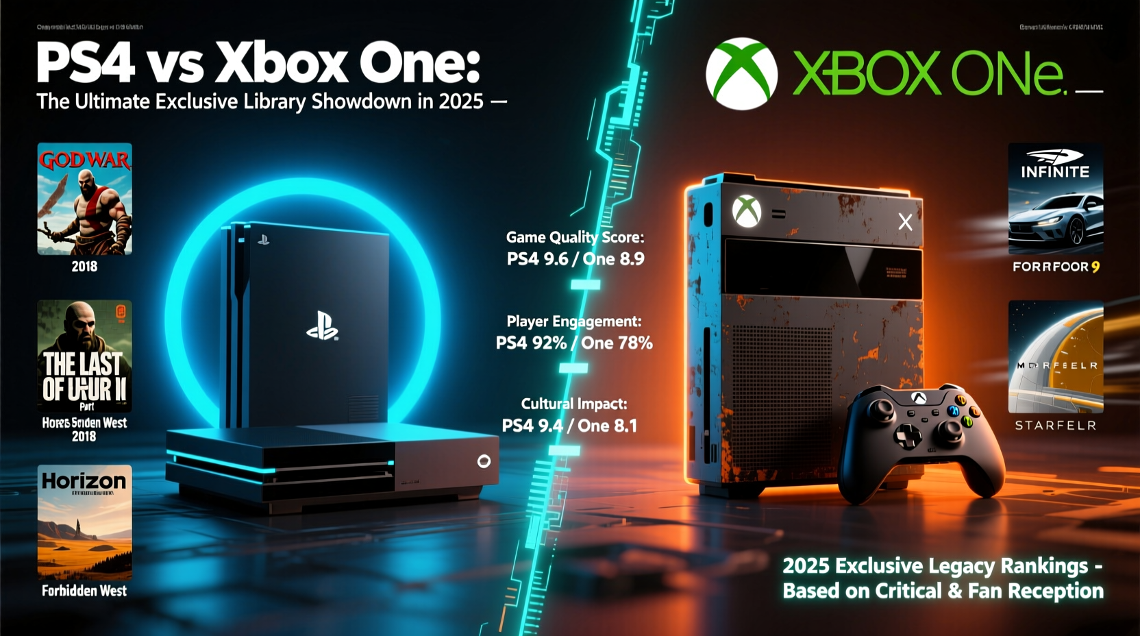 Ps4 Vs Xbox One Which Console Still Has The Best Exclusive Library In 2025