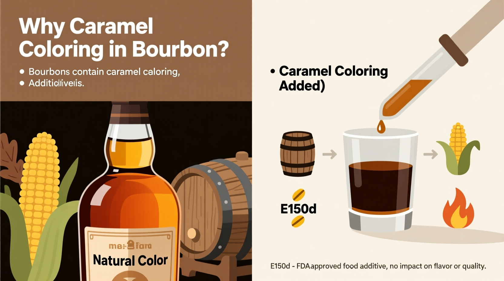 Why Do Some Bourbons Have Caramel Coloring Additives Explained