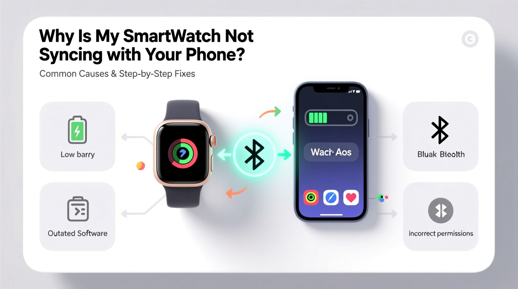 Why Is My Smartwatch Not Syncing With My Phone