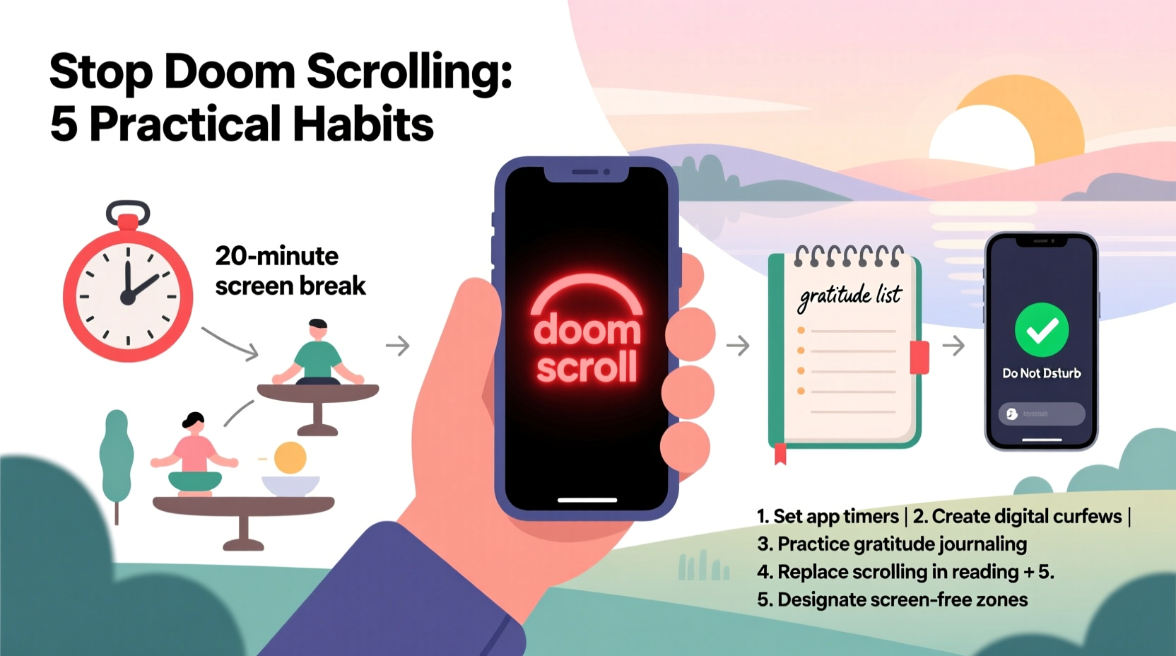 How To Stop Doom Scrolling Practical Habits To Reclaim Your Time