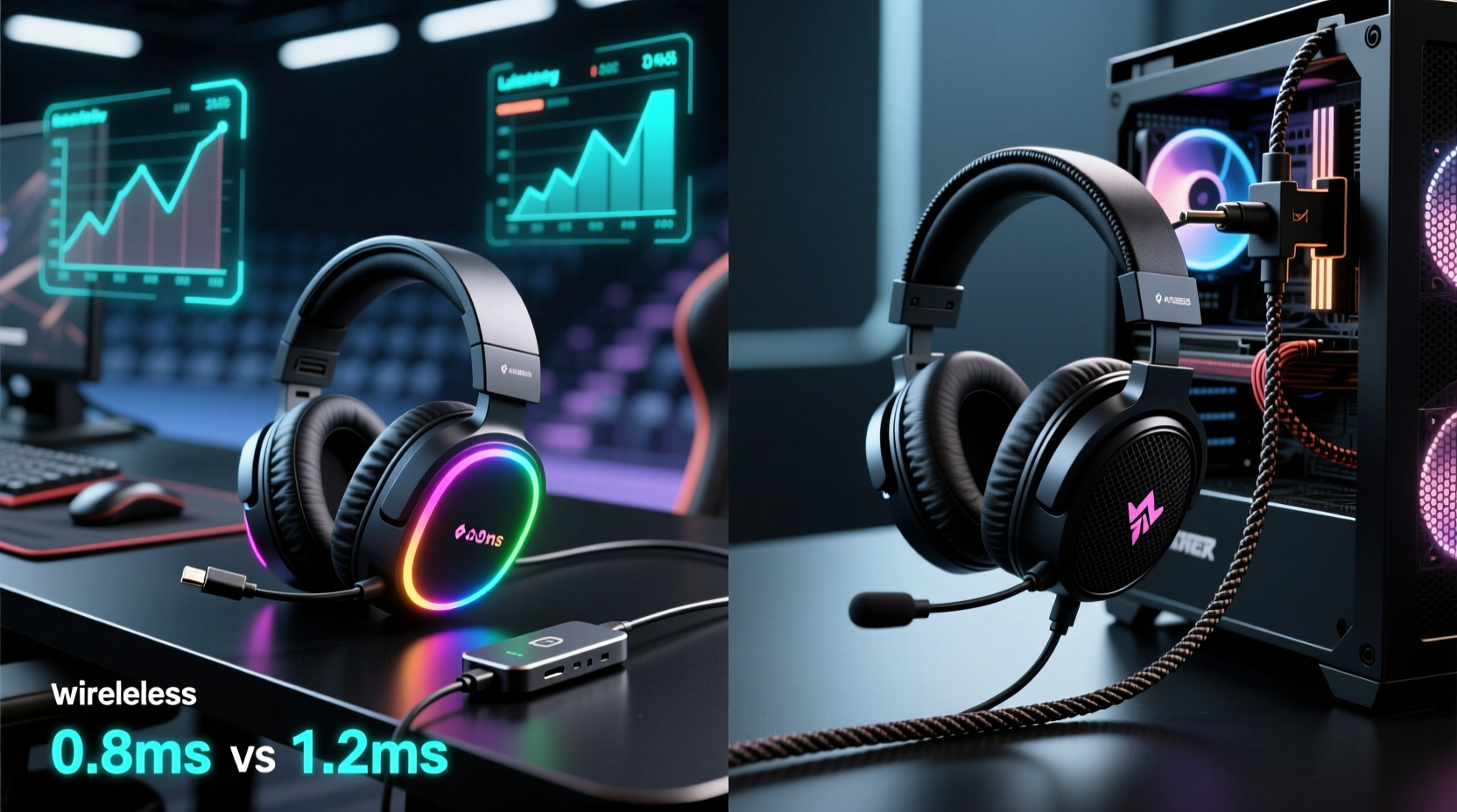 Wireless Gaming Headset Vs Wired For Competitive Fps Games Latency Test ...