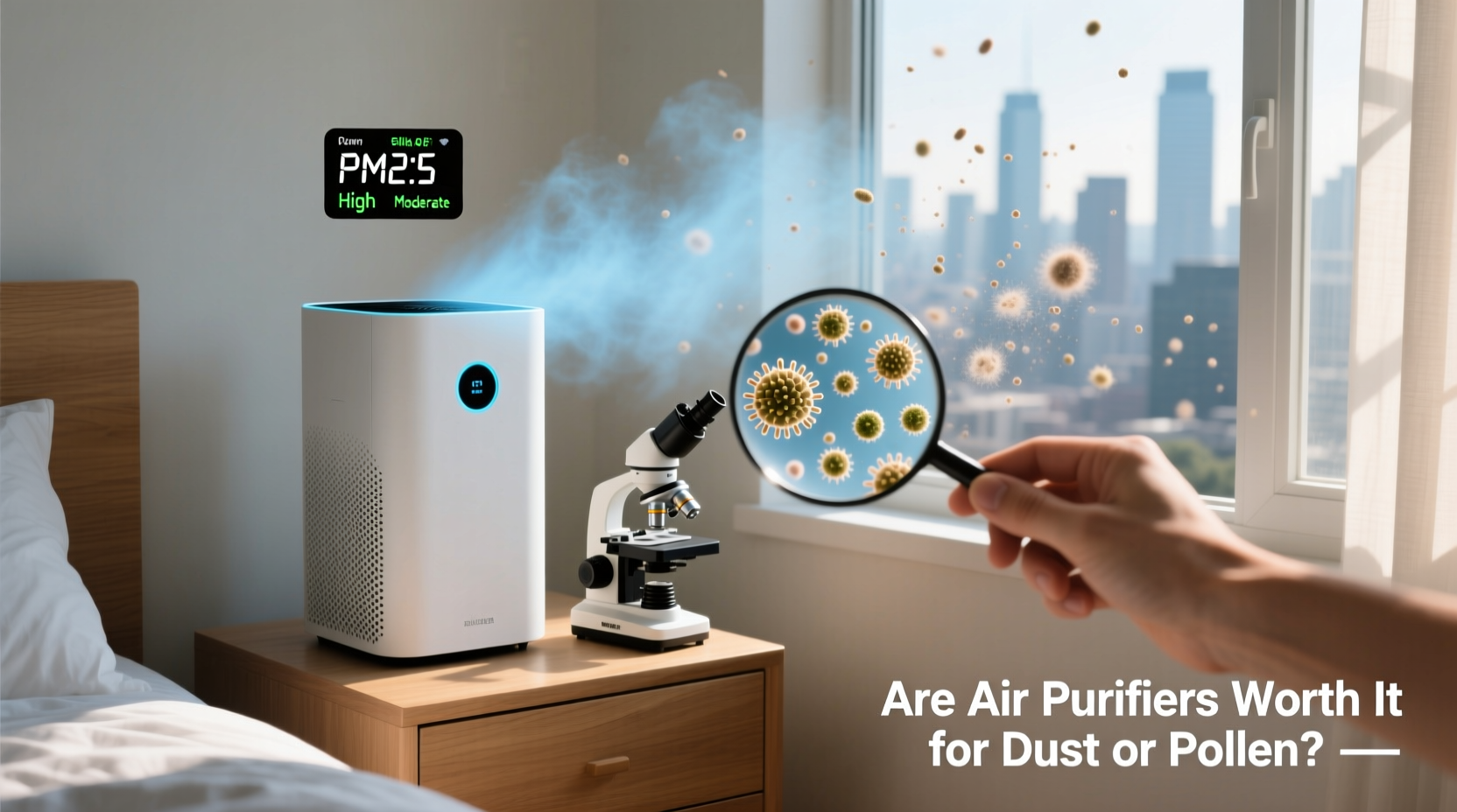 Are Air Purifiers Worth It For Dust Or Just Pollen