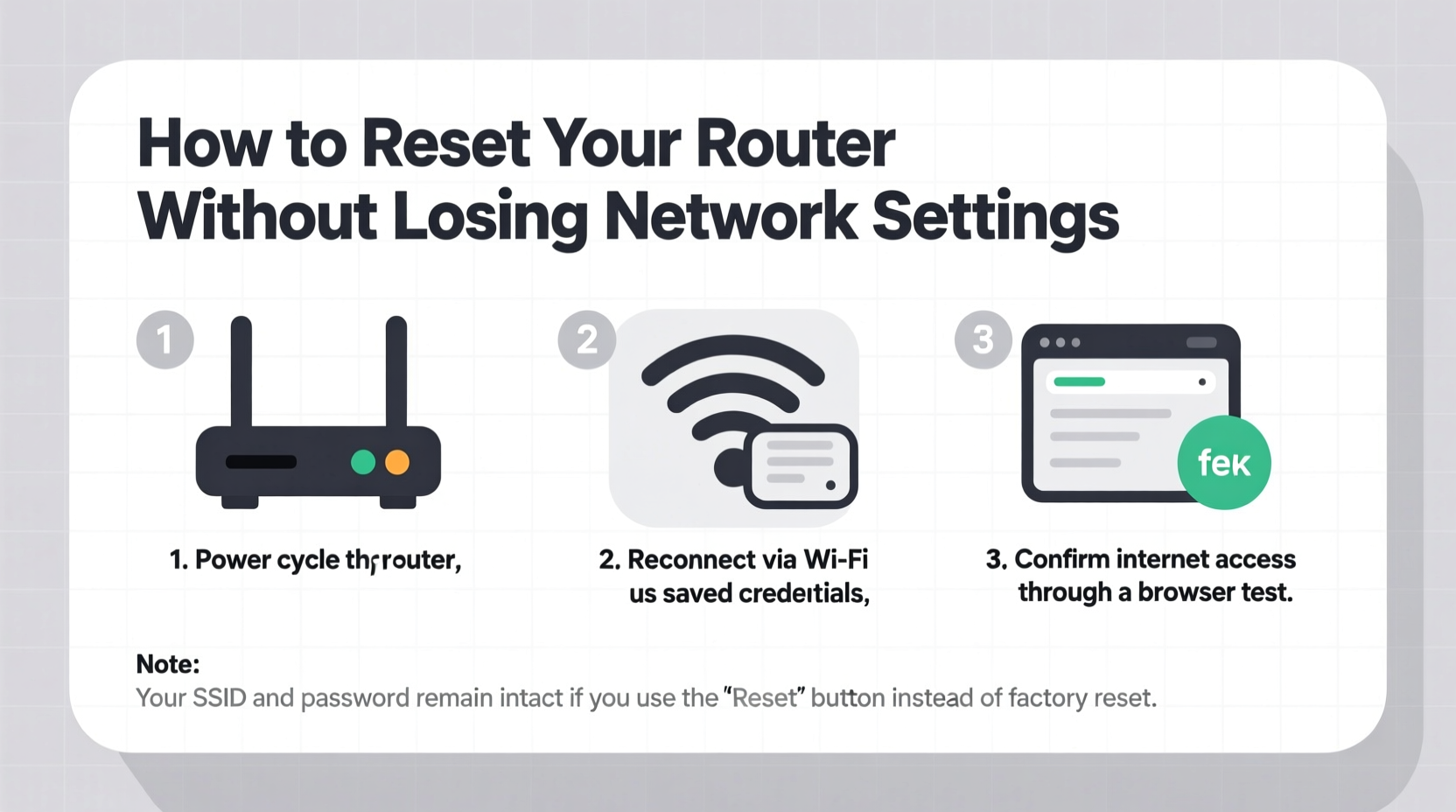 How To Reset Your Router Without Losing All Your Network Settings