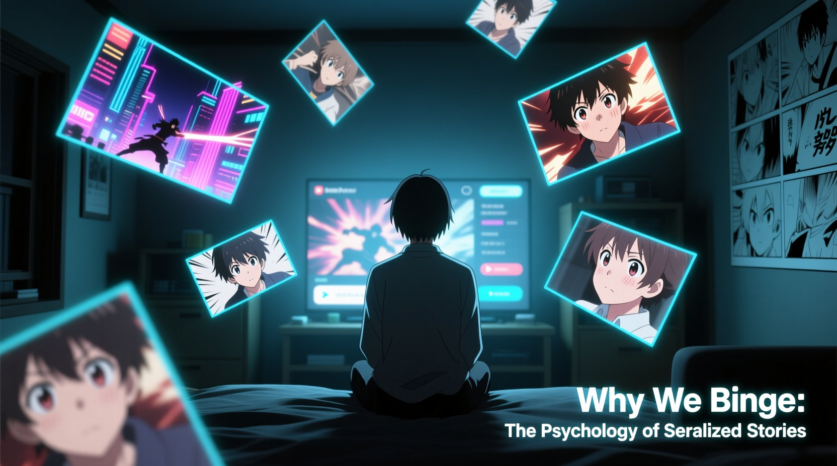 Why Do People Binge Watch Anime Psychological Rewards Of Serialized Stories
