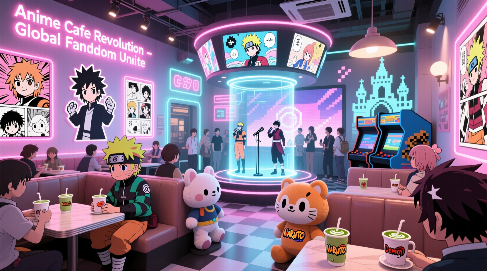 Anime Cafes Spreading Globally Are Themed Restaurants Boosting Fan ...