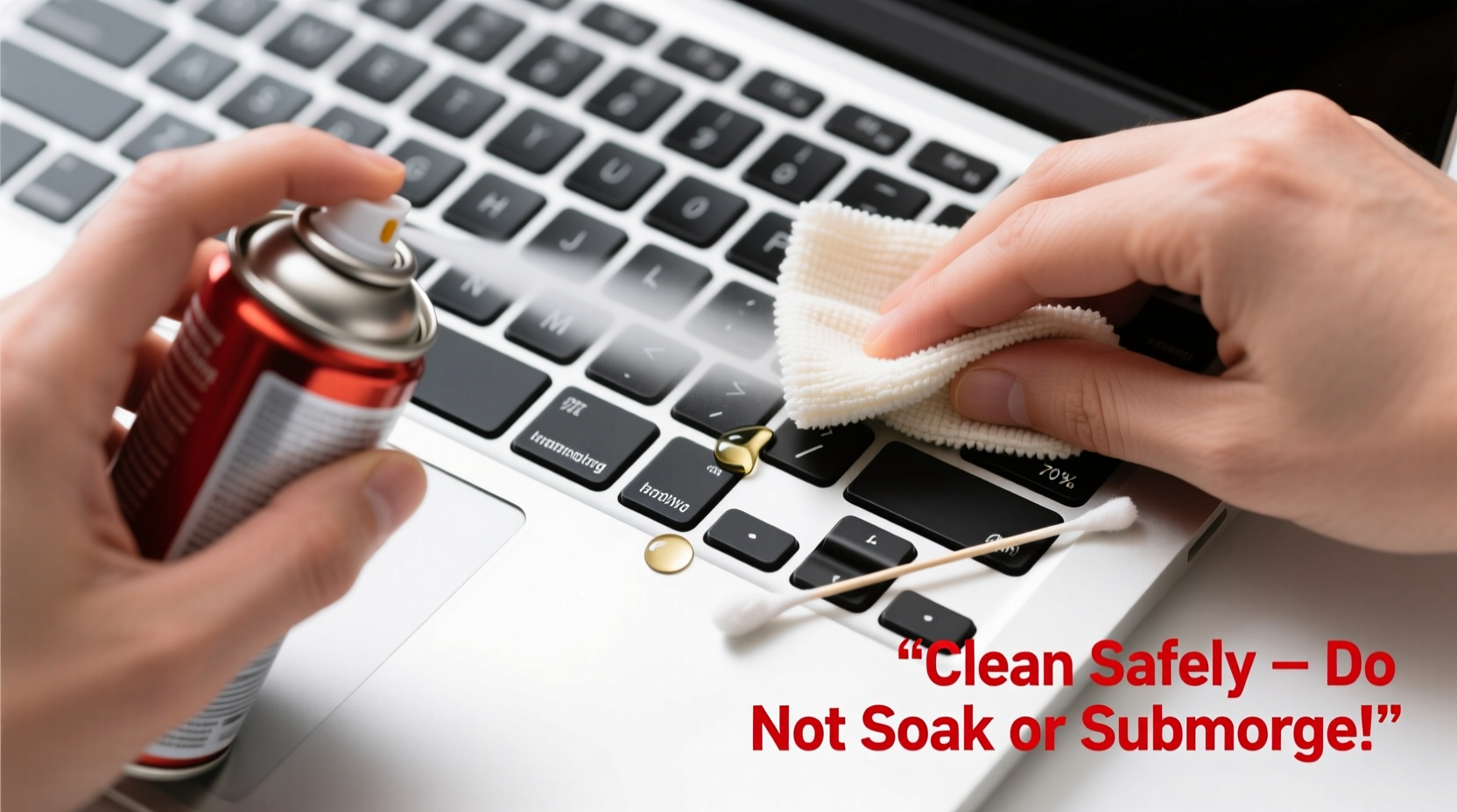 How To Clean Laptop Keyboards Without Damaging The Keys