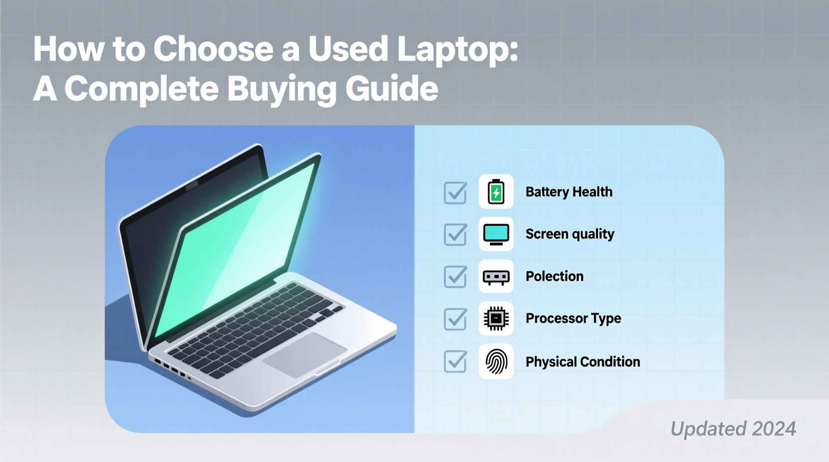 How to Choose a Used Laptop: A Complete Buying Guide
