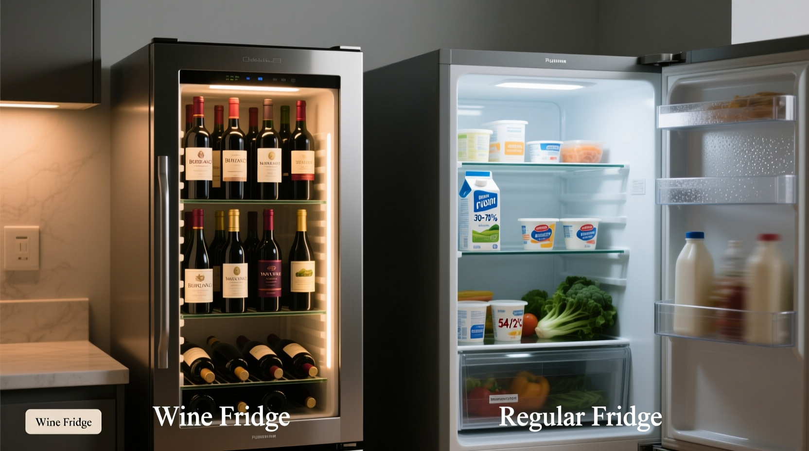 Wine Fridge Vs Regular Fridge Which One Truly Preserves Aging Potential
