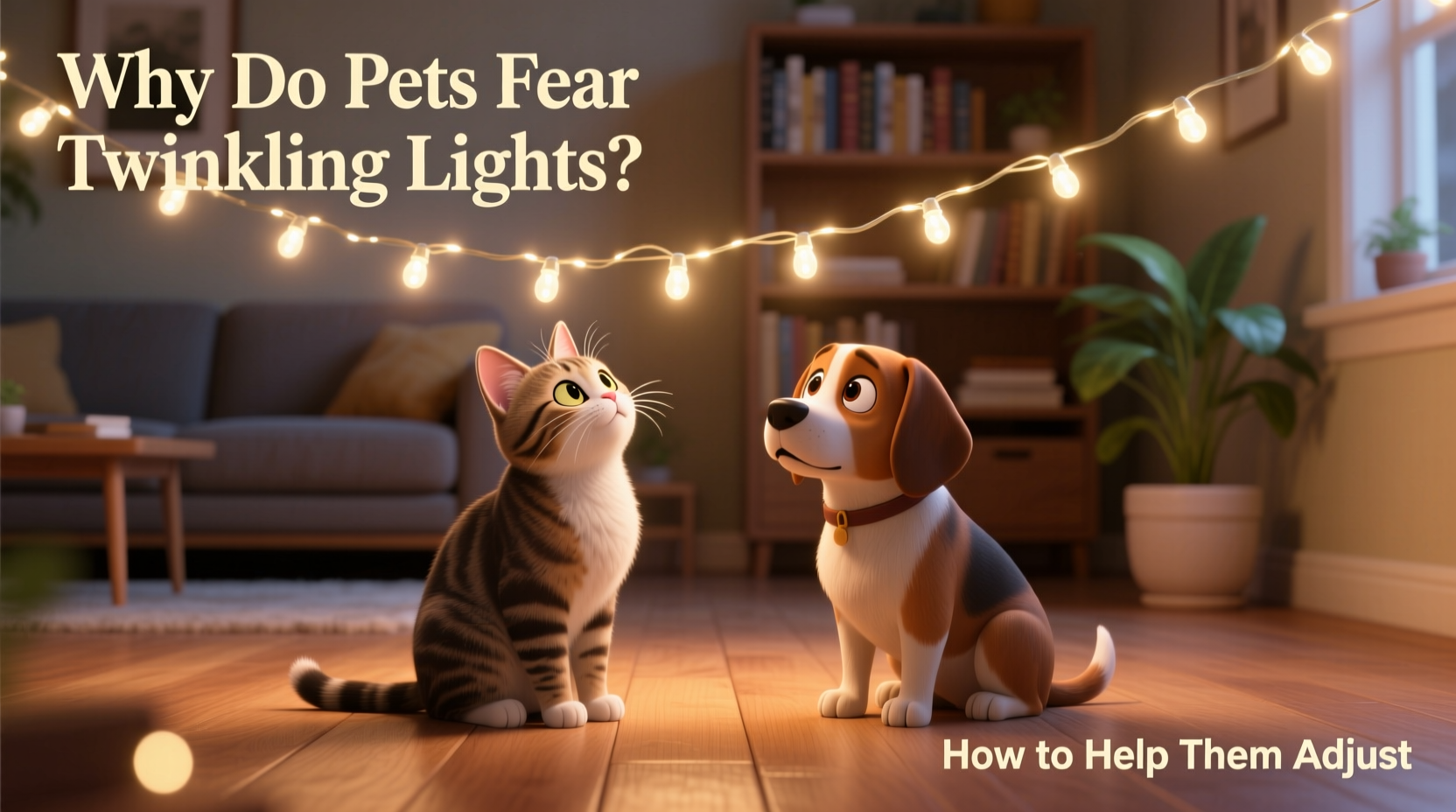 Why Do Some Pets Fear Twinkling Lights And How To Help Them Adjust