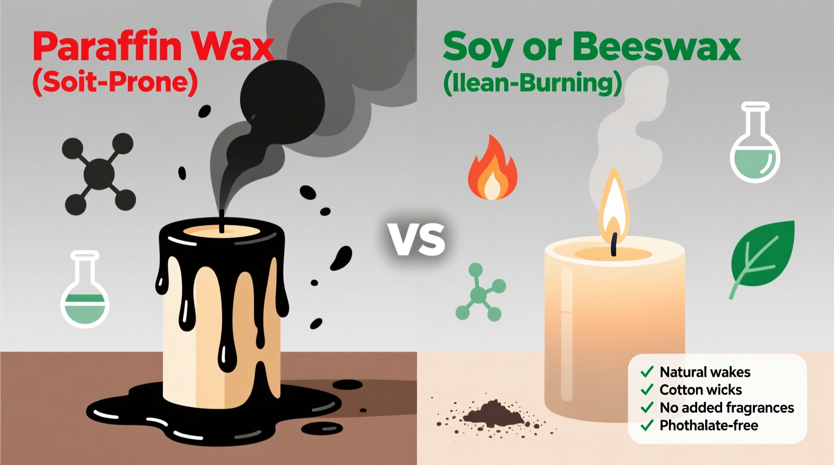 Why Do Some Candles Produce Soot And How To Pick Cleaner Options