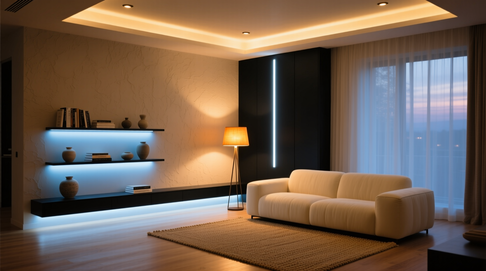 How To Mix Warm And Cool Lighting In One Room For Cozy Ambiance