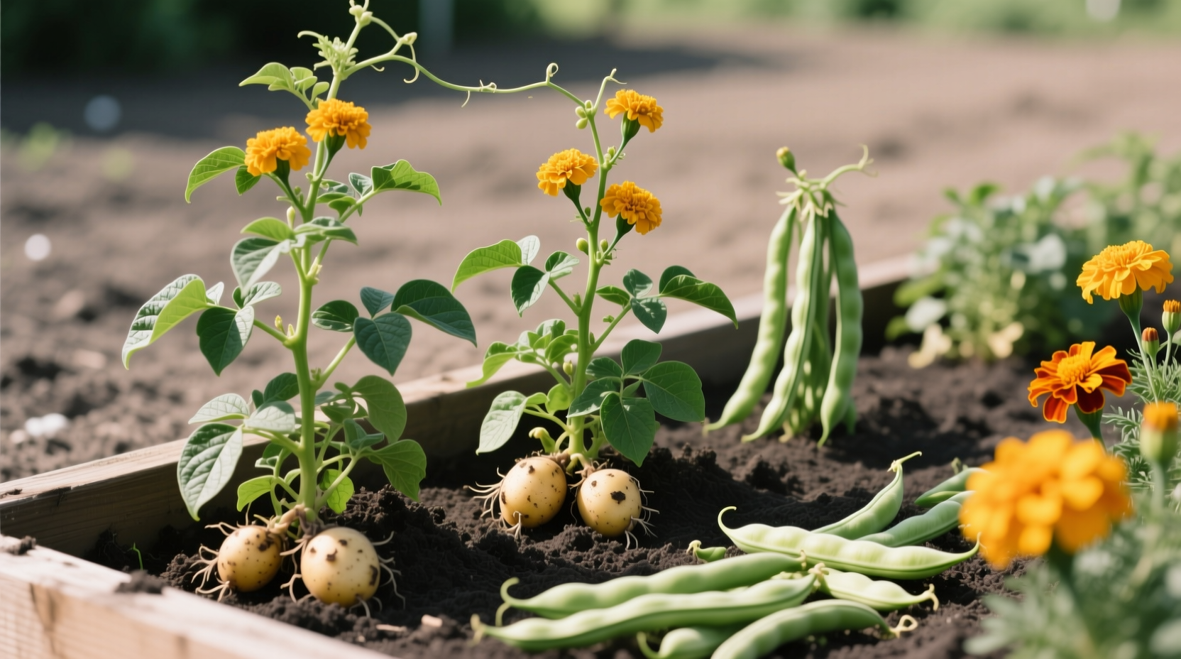 Potato Companion Plants: What Works and What Harms