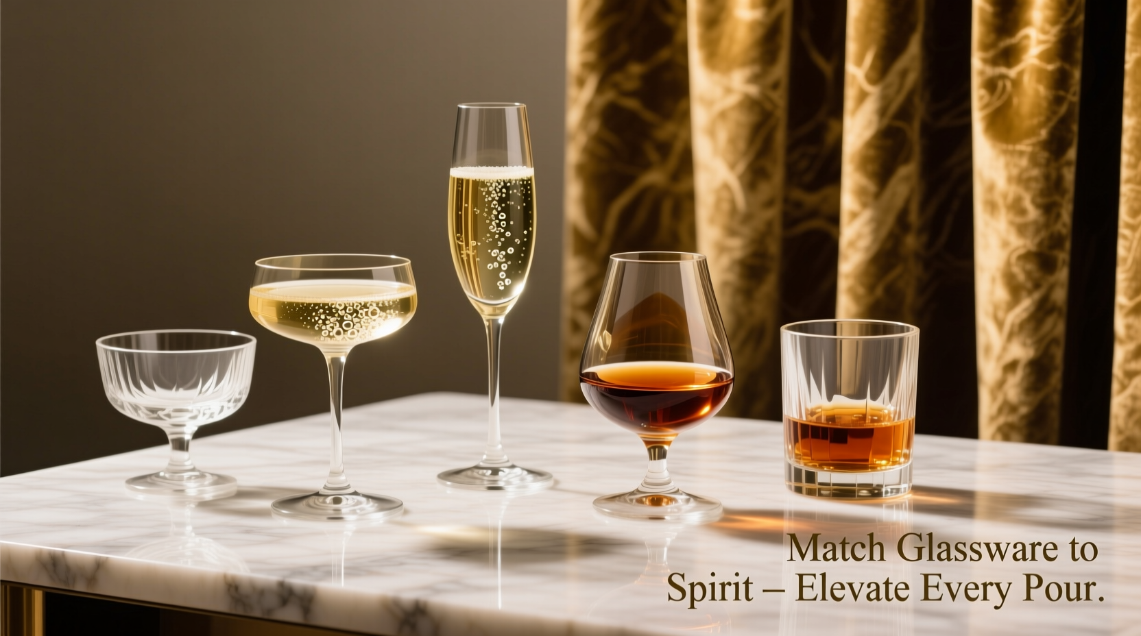 How To Match Glassware To Spirit Type For Elegant Presentation