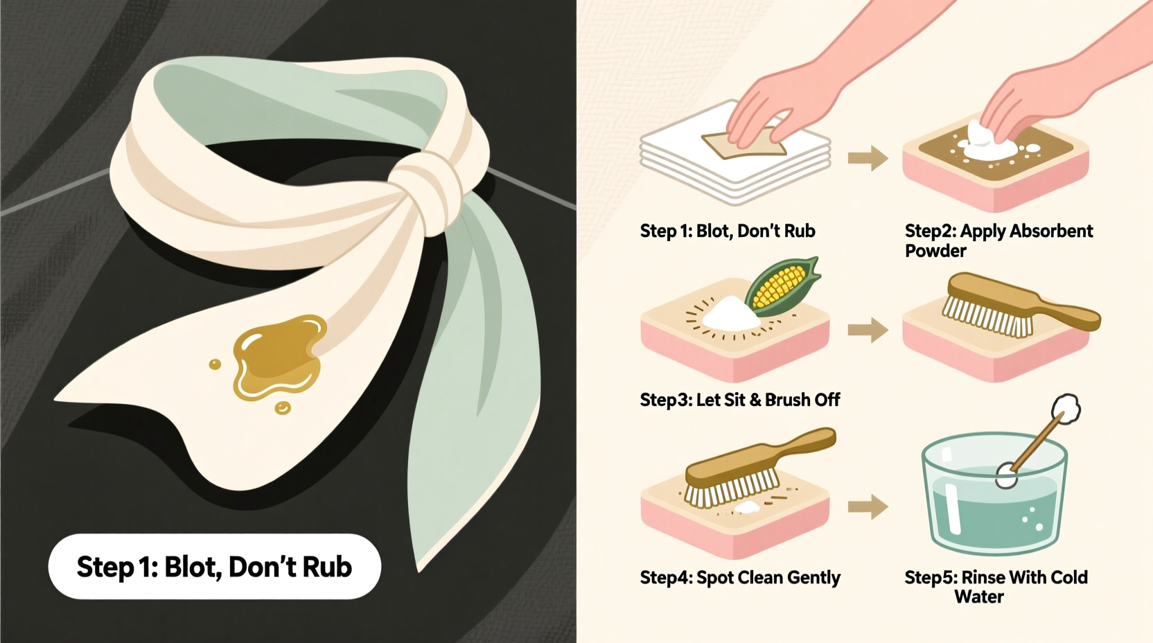 Essential Guide To Removing Oil Stains From Silk Without Ruining The Fabric