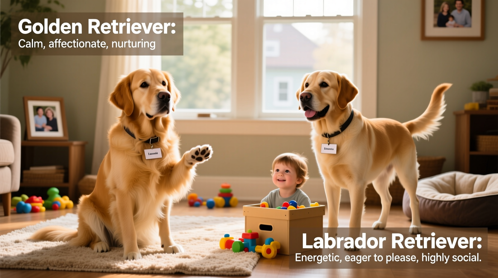 Golden Retriever Vs Labrador Personality Differences Families Should Know