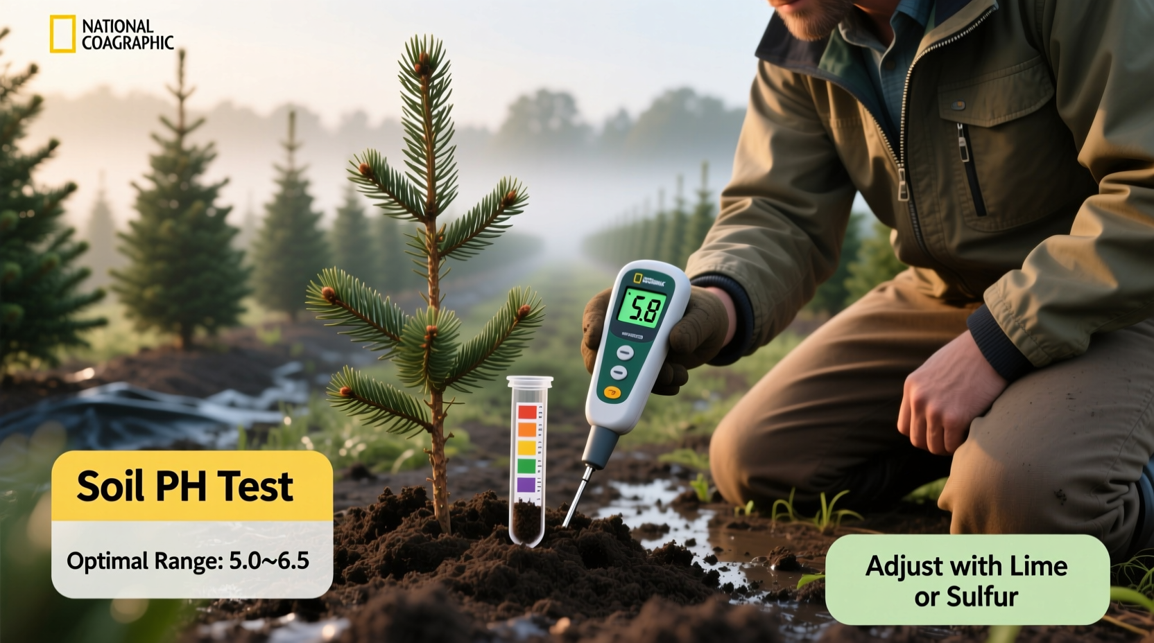 Why Do Christmas Tree Farms Test Soil PH Before Planting
