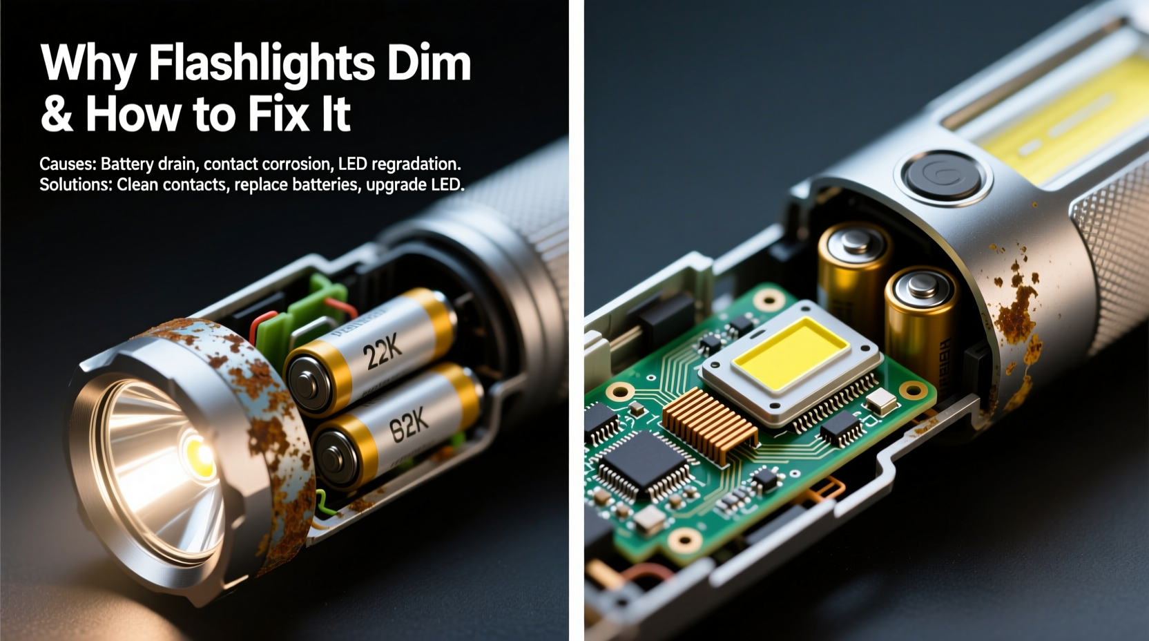 Why Does My Flashlight Dim Over Time And How To Restore Brightness