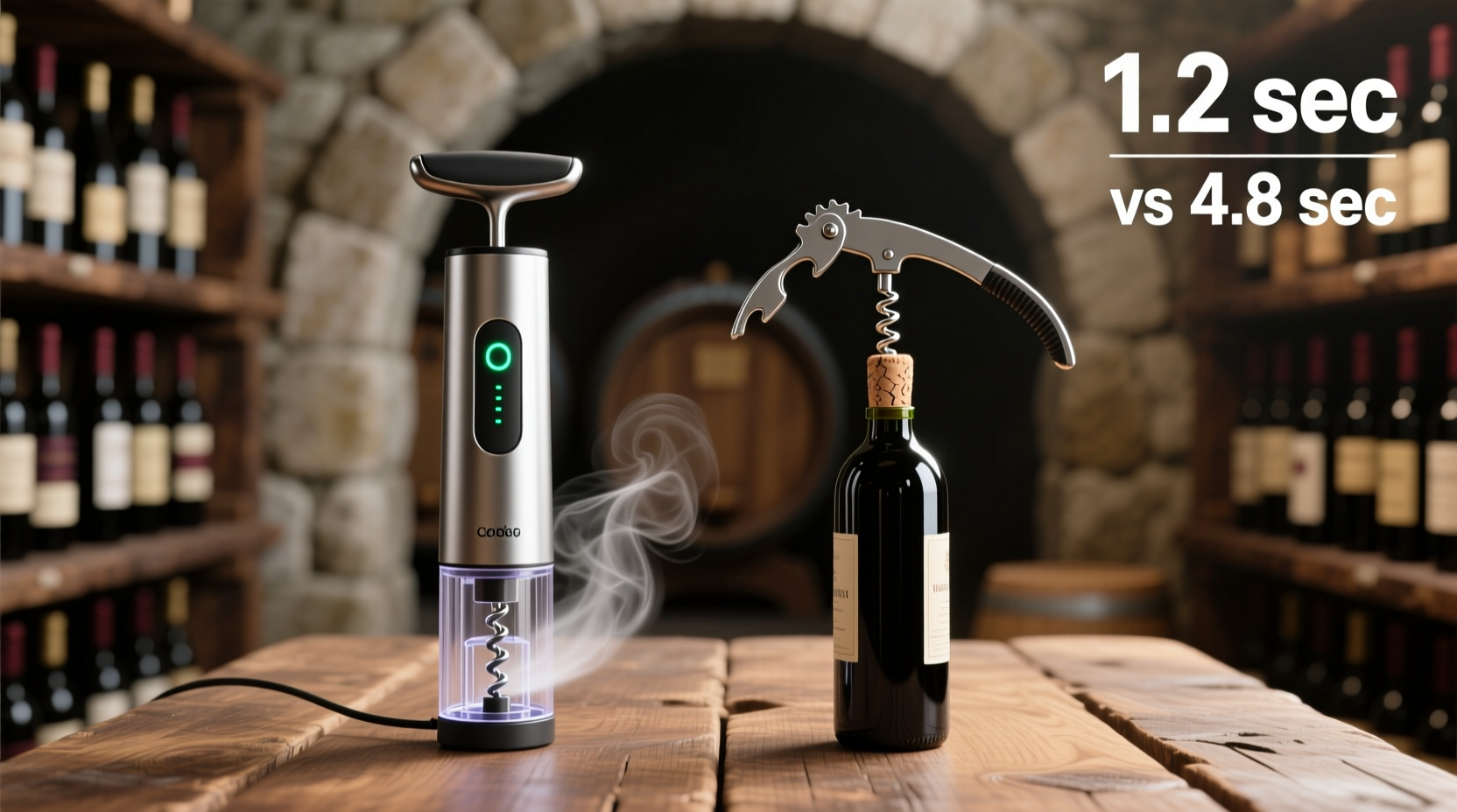 Cordless Wine Pump Vs Traditional Corkscrew Which Opens Bottles Faster