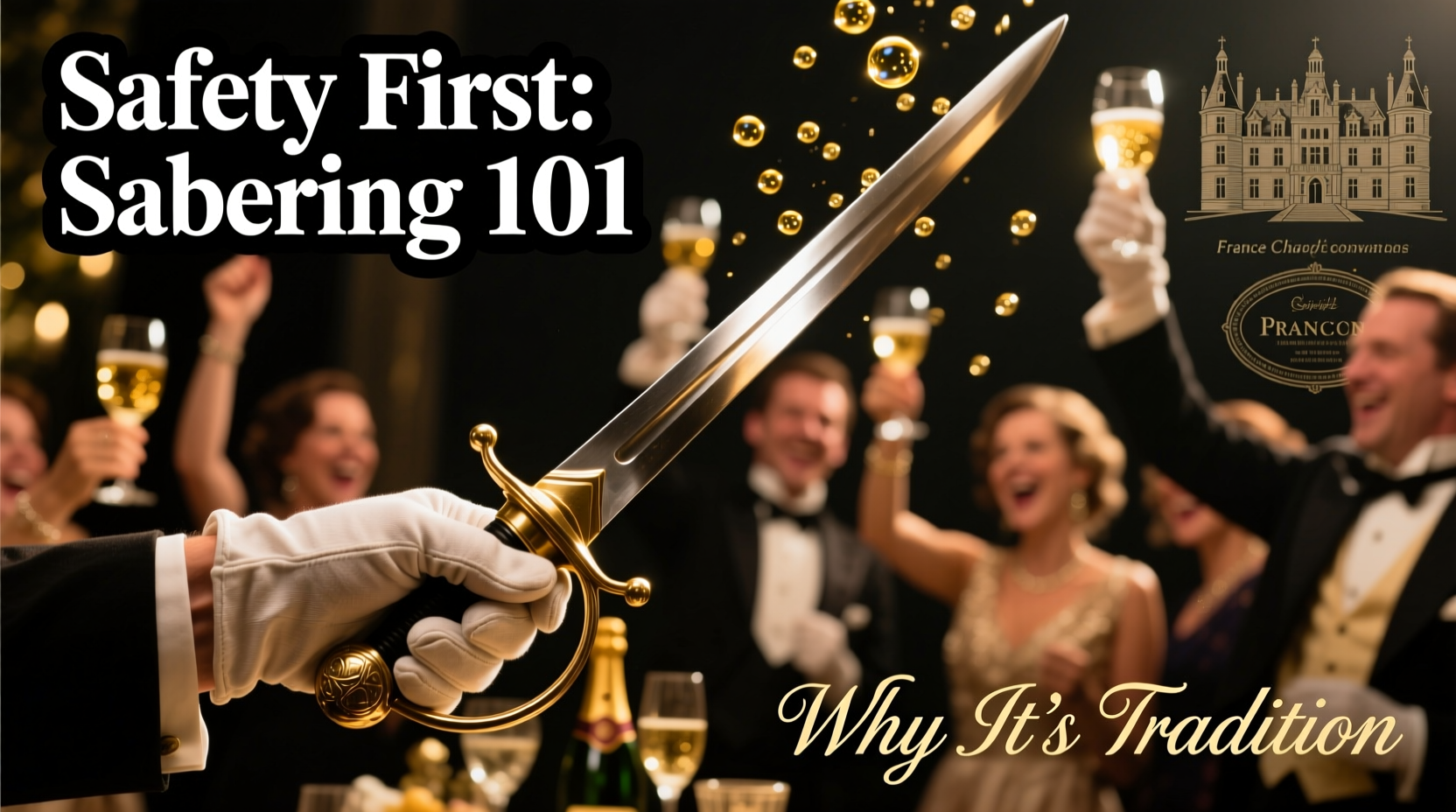 Champagne Sabering Safety Tips And Why It Became A Tradition