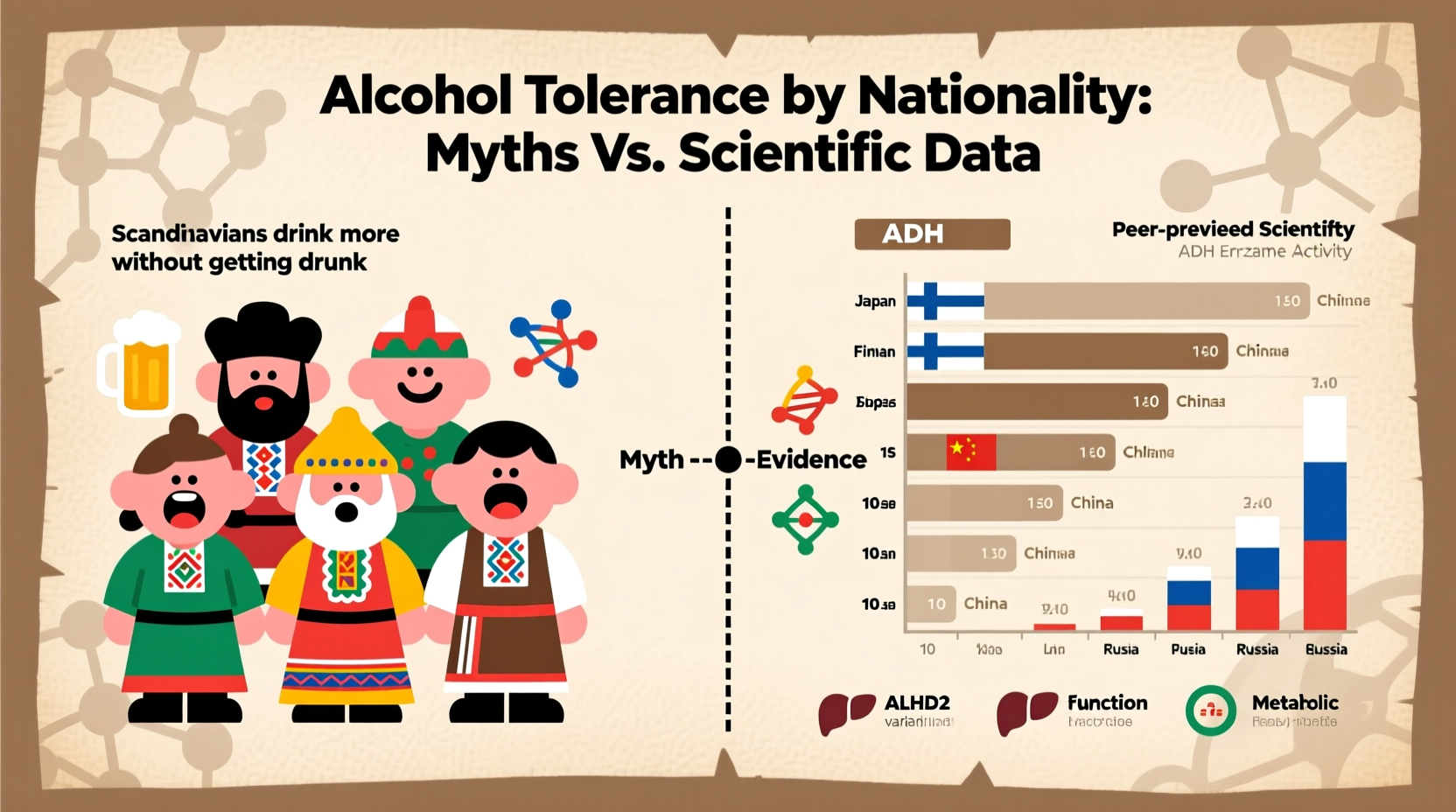 Alcohol Tolerance By Nationality Myths Vs Scientific Data