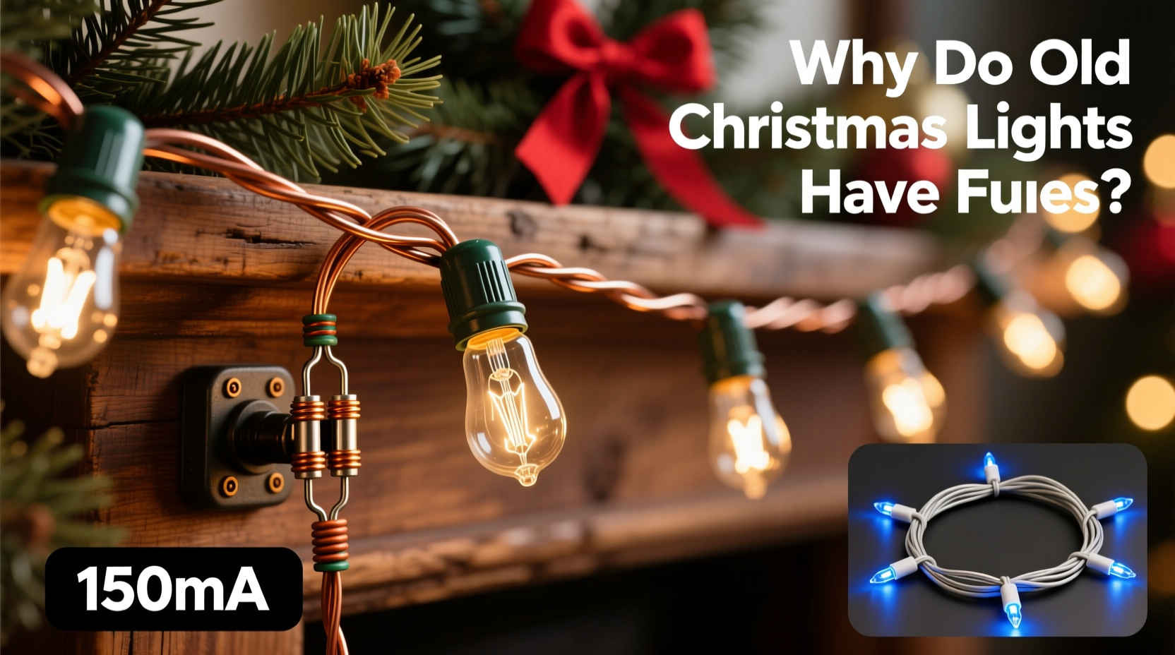 Why Do Old Christmas Lights Have Fuses And Do New Ones Still Need Them