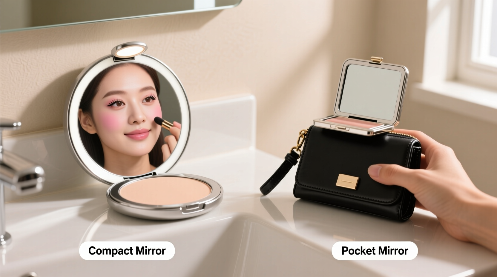 Compact Mirror Vs Pocket Mirror Which Is More Practical Daily